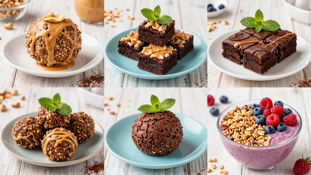 10 PB Fit Dessert Recipes for High Protein Sweet Bites - Keto Recipes